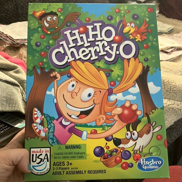 Hasbro | Toys | Hi Ho Cherry O Board Game For Preschool Kids And Family ...